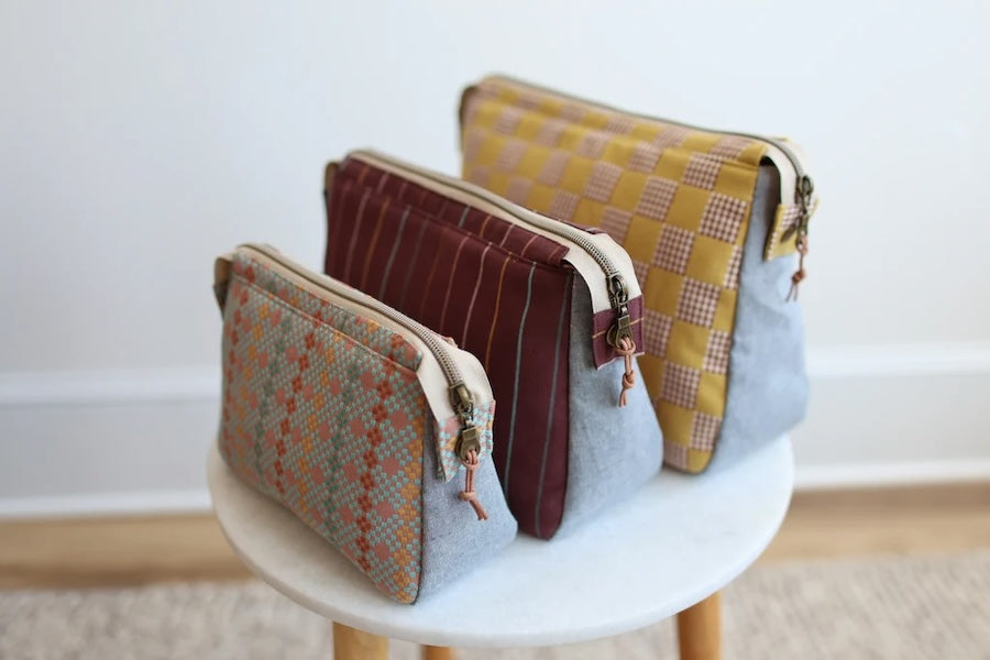 Noodlehead Plover Pouch Bag Pattern – Escape & Create