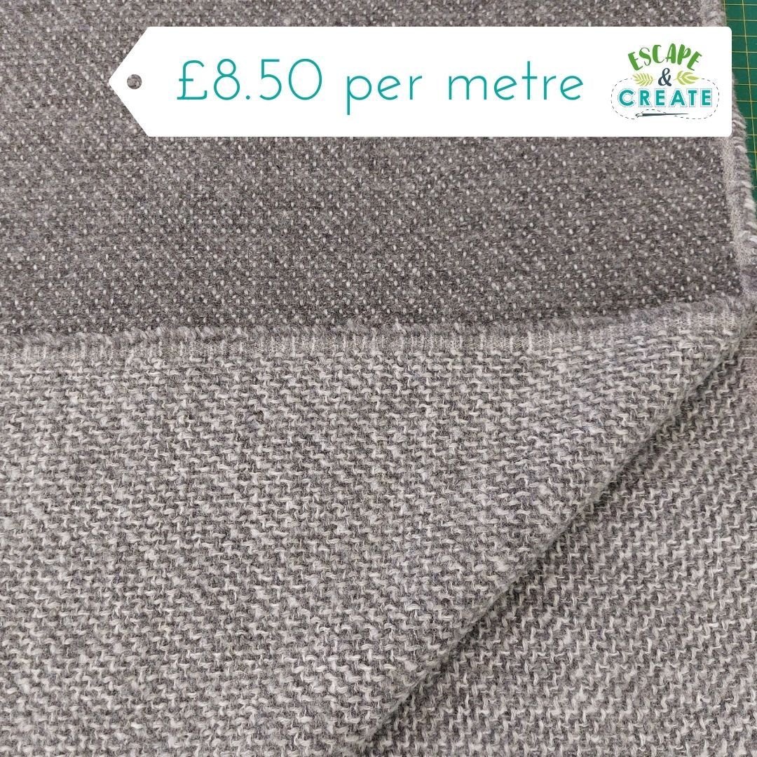 Wool Blend (Brushed) Greyscale – Escape & Create