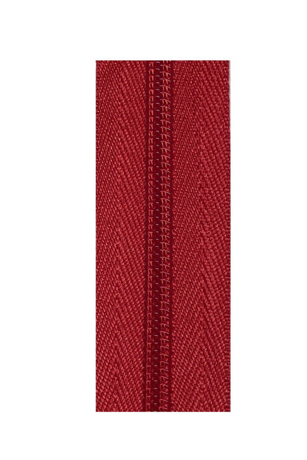Zipper Tape - Continuous Zip (Heavy Duty #5) in Red – Escape & Create
