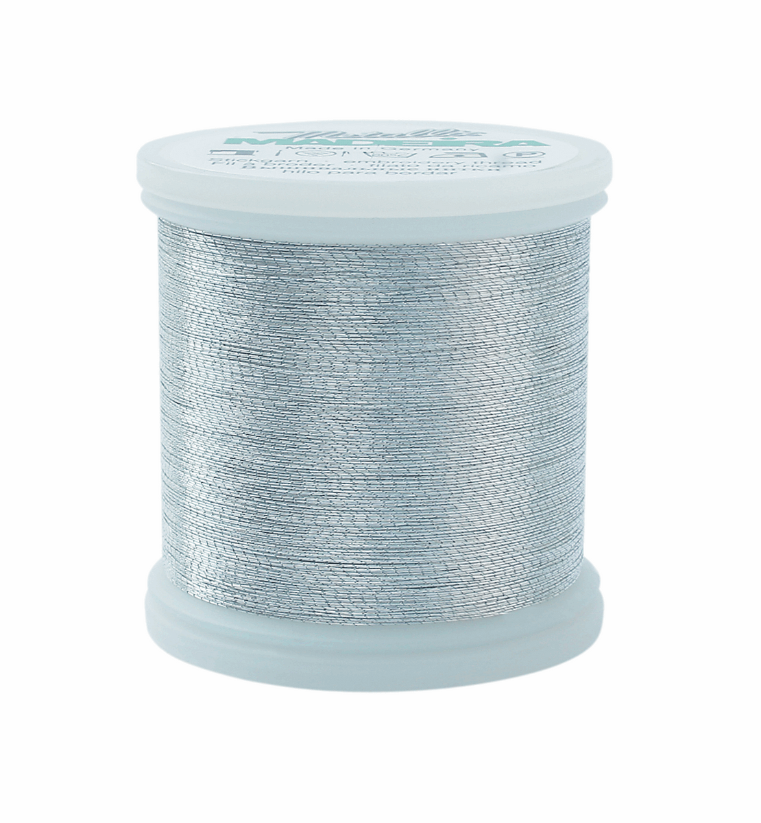Madeira Metallic Thread No 40 - 200m - Silver – Escape & Create